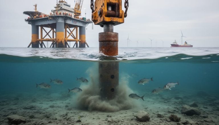 How Offshore Wind Turbines Disrupt the Ocean Floor During Installation ...